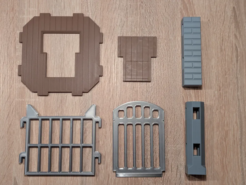 Medieval castle, Expansion Set "Dungeon" by GINMA - MakerWorld