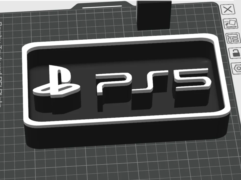 PS5 logo box by Doc_Holiday64 - MakerWorld