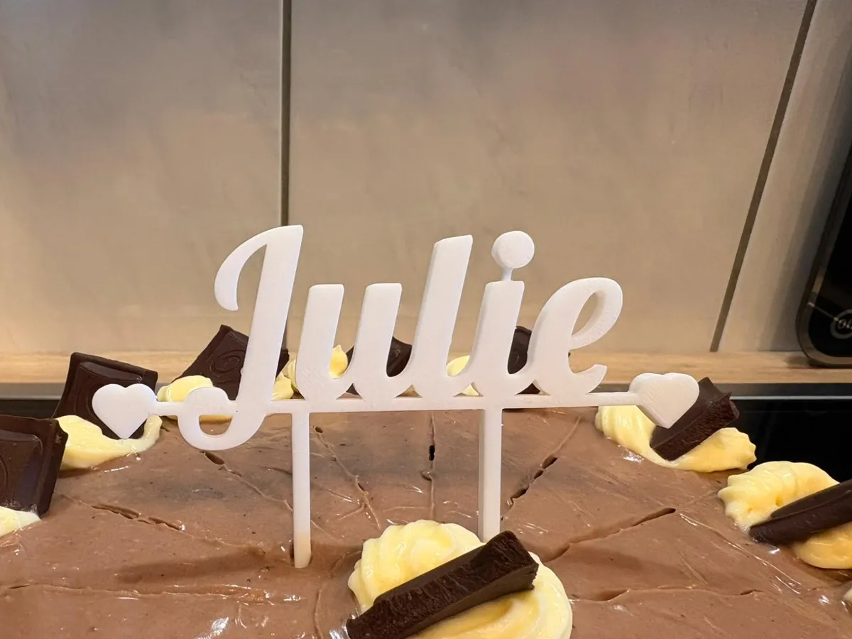 Cake Topper generator with Decor - Free 3D Print Model - MakerWorld