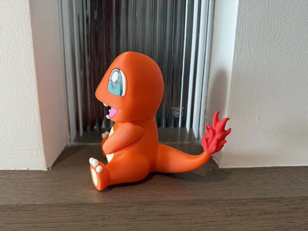 Charmander Multicolor Part Printing (No AMS required) - Free 3D Print ...