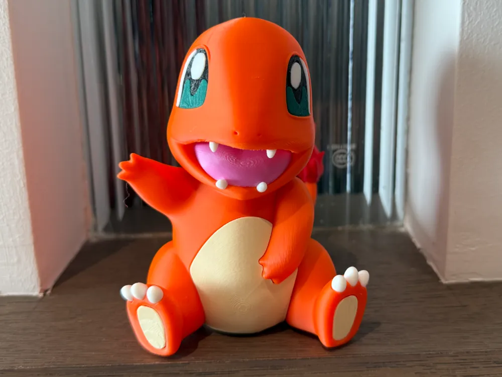 Charmander Multicolor Part Printing (No AMS required) by xie MakerWorld ...