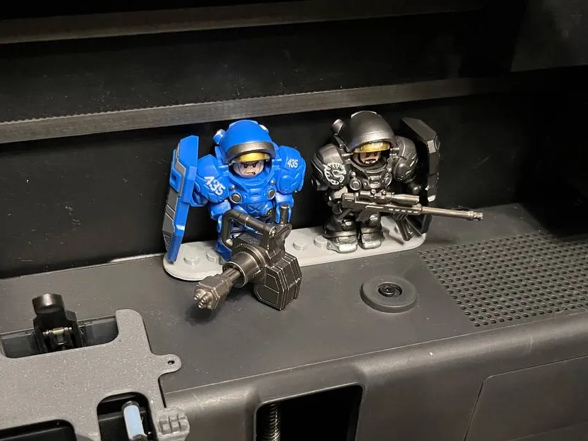 P1S/X1C camera holes dust cover brick mount Remixed by hytrolyciy ...