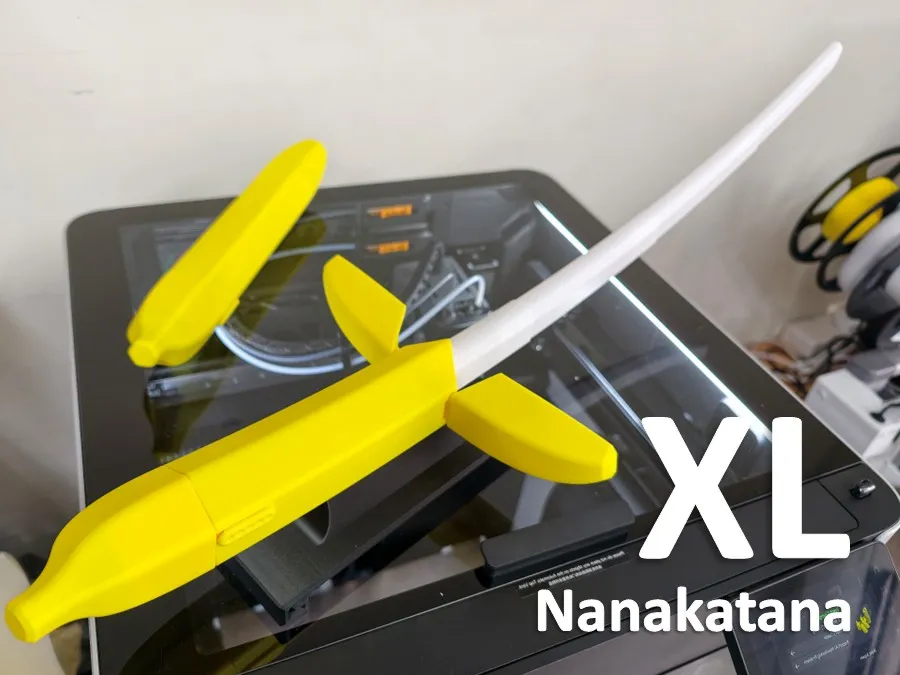 Nanakatana XL – Giant Banana Katana (King Edition) - Free 3D Print ...