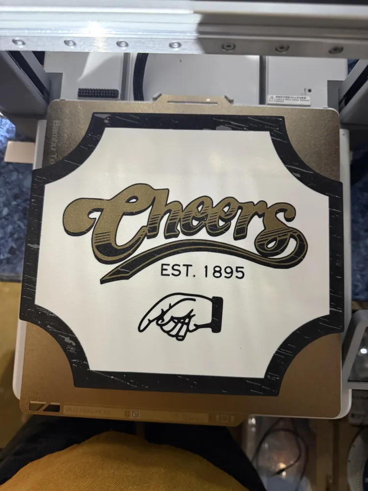 Cheers tv series Lightbox - Free 3D Print Model - MakerWorld