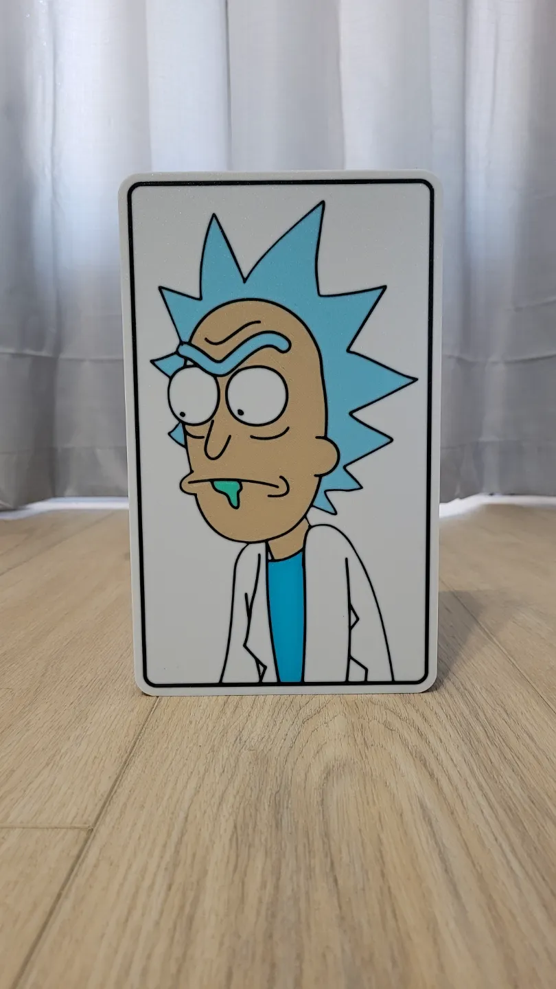 Rick Led light box (Ams Ready) by Nostalgicprints - MakerWorld