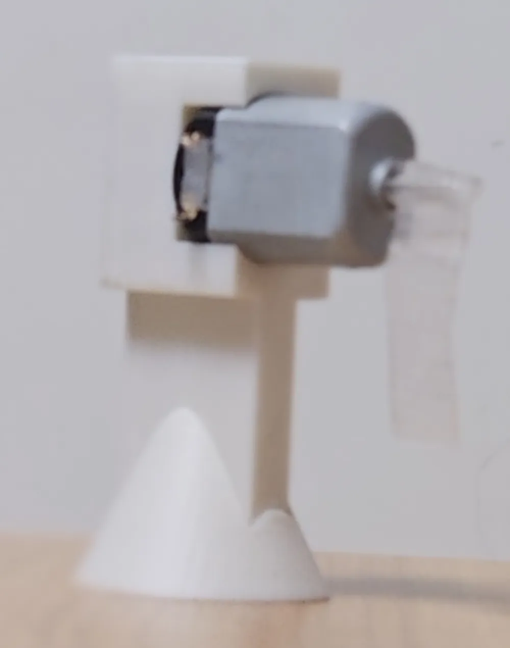 Snap-Fit DC Motor Holder Propeller Safe Test Stand - Free 3D Print ...