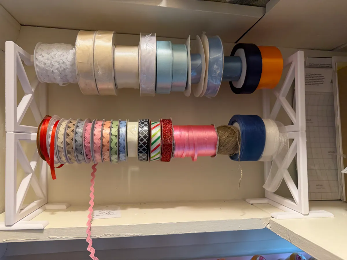 Stackable Ribbon Holder - Free 3D Print Model - MakerWorld
