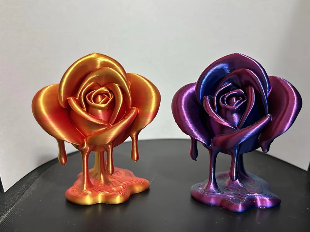 Dripping Flower Statue by orenlibane MakerWorld: Download Free 3D Models