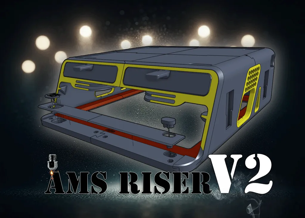AMS Riser V2 - Free 3D Print Model - MakerWorld