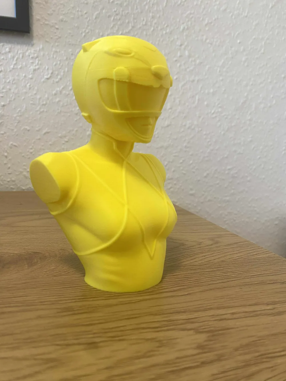 Yellow Power Ranger Bust by Realox89 MakerWorld: Download Free 3D Models