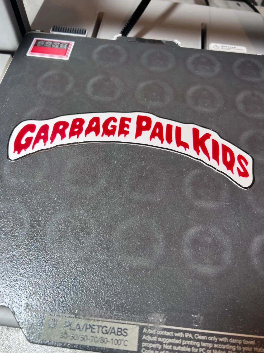 Garbage Pail Kids Banner - Free 3D Print Model - MakerWorld