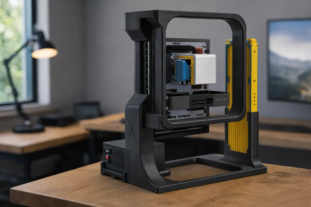Case per PC Open Frame - Modello di stampa 3D gratuito - MakerWorld