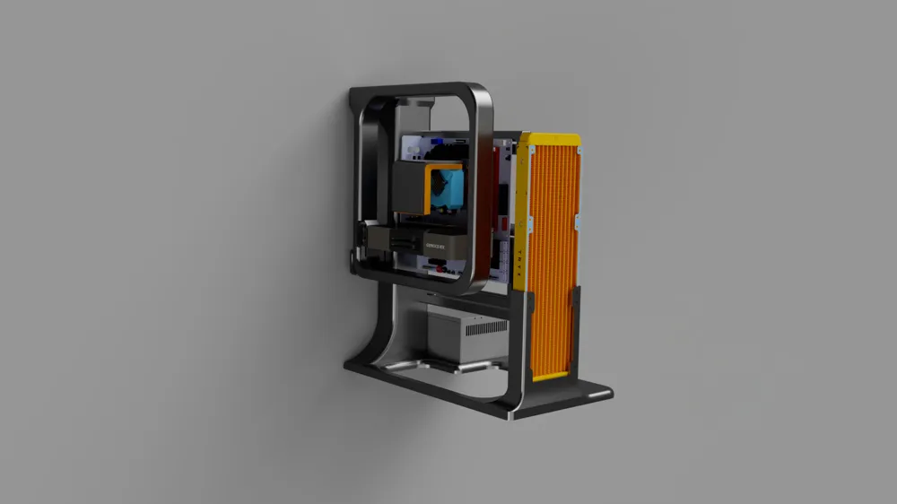 Open Frame PC Case - Free 3D Print Model - MakerWorld