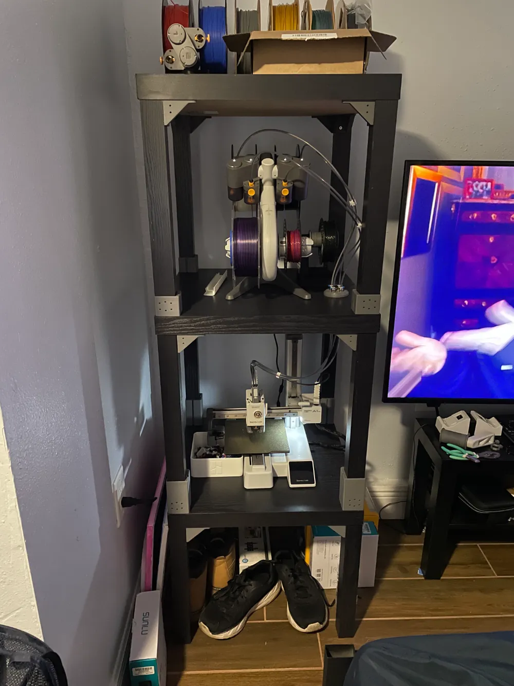 A1 Mini Enclosure/Table Kit (Walmart Table) - Free 3D Print Model ...