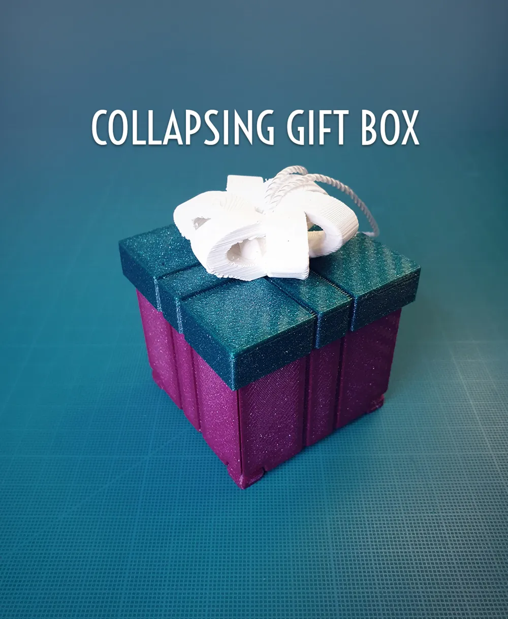 Collapsing Gift Box by Jaatinen3D - MakerWorld