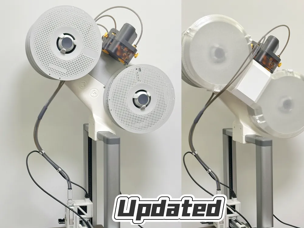 A1 AMS upper-mounted device_v2- A1 AMS上置装置v2 by MingGY MakerWorld ...