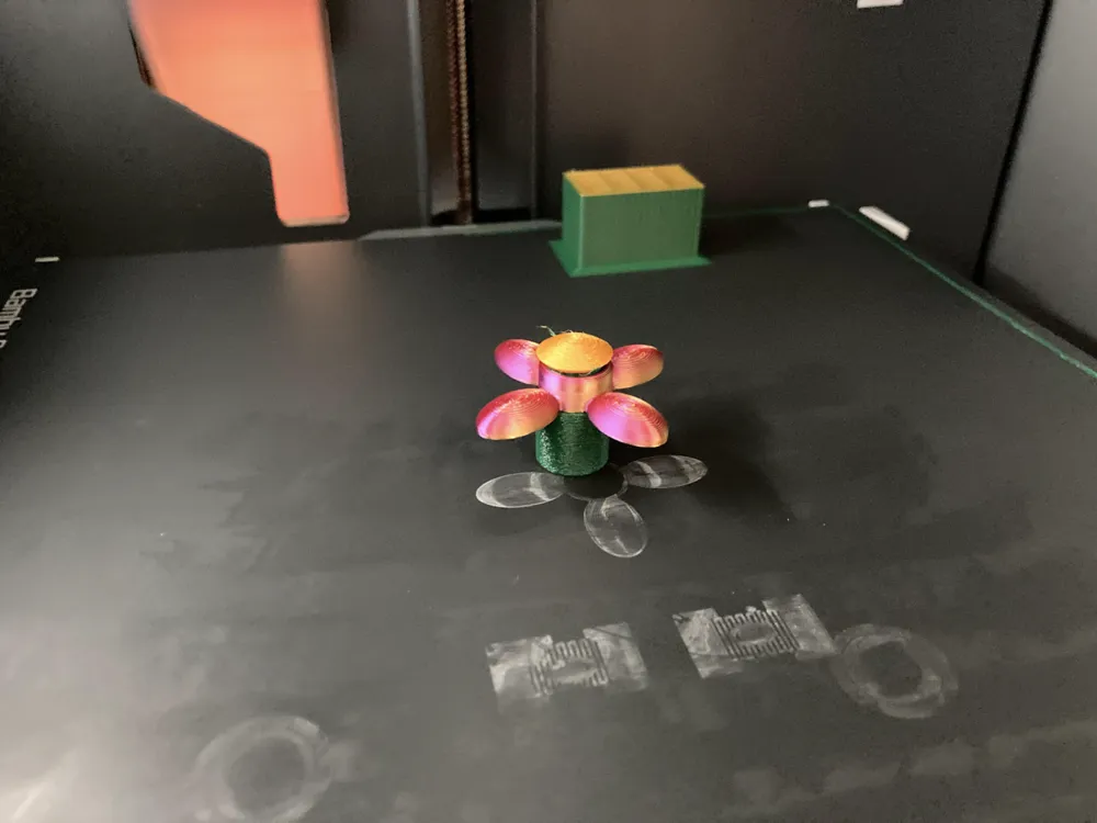 Flower Fidget Spinner Pencil Topper by PenolopyBulnick - MakerWorld