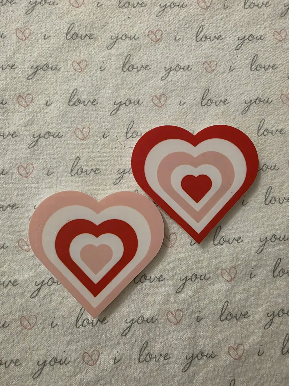 Printable Valentine - Concentric Hearts - Free 3D Print Model - MakerWorld