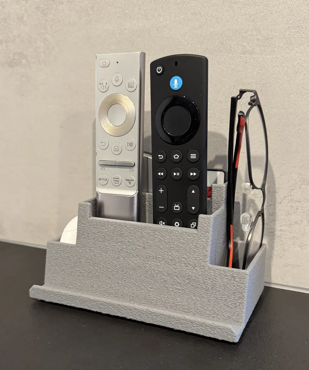 Remote control holder - Free 3D Print Model - MakerWorld