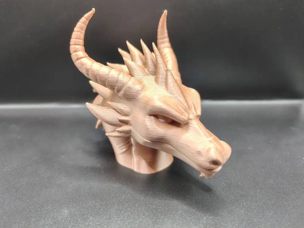 EPIC Dragon Head – Fantasy Decoration - Free 3D Print Model - MakerWorld