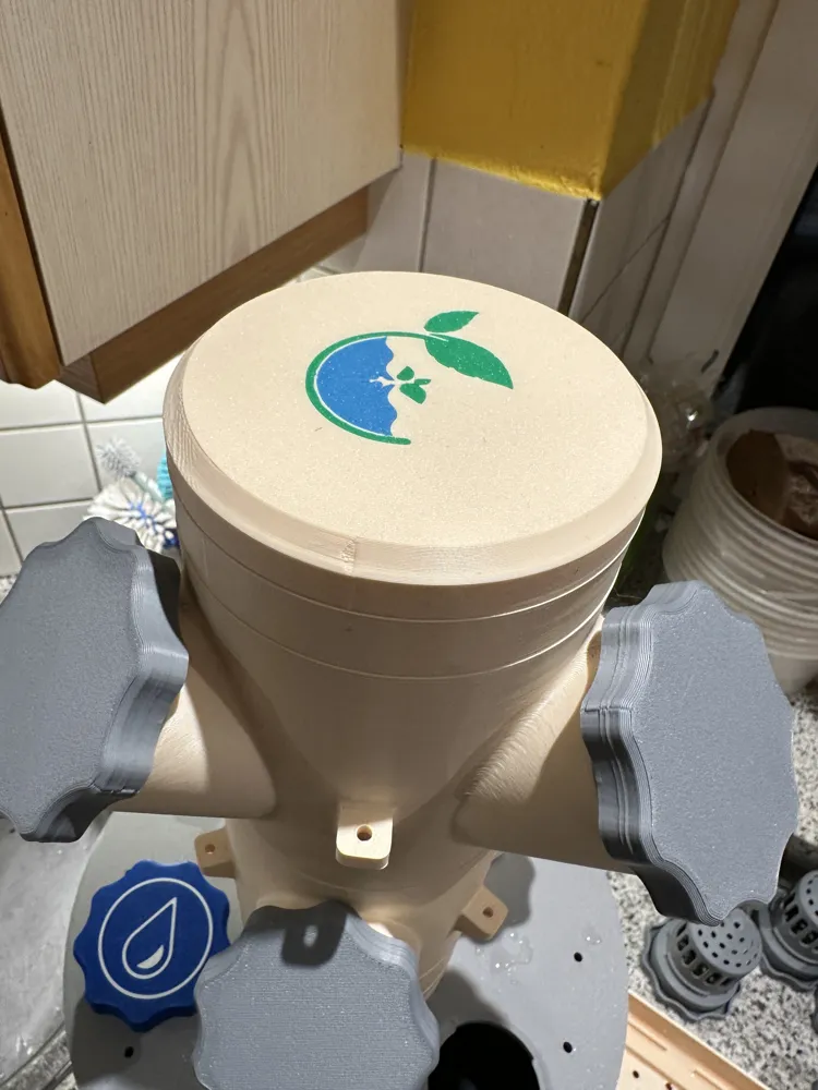 Distribution head with hose connection - Free 3D Print Model - MakerWorld