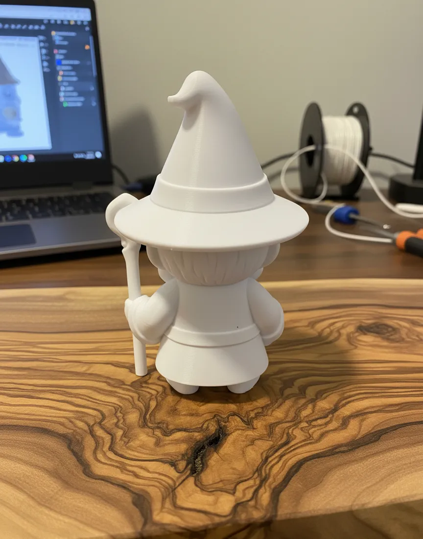 Chibi Wizard by Hsiang Hui MakerWorld: Download Free 3D Models