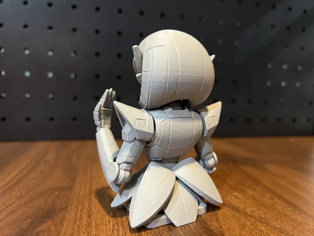 Mecha Pokemon Series – Gardevoir Bust in Armor by AT62 MakerWorld: Download Free 3D Models