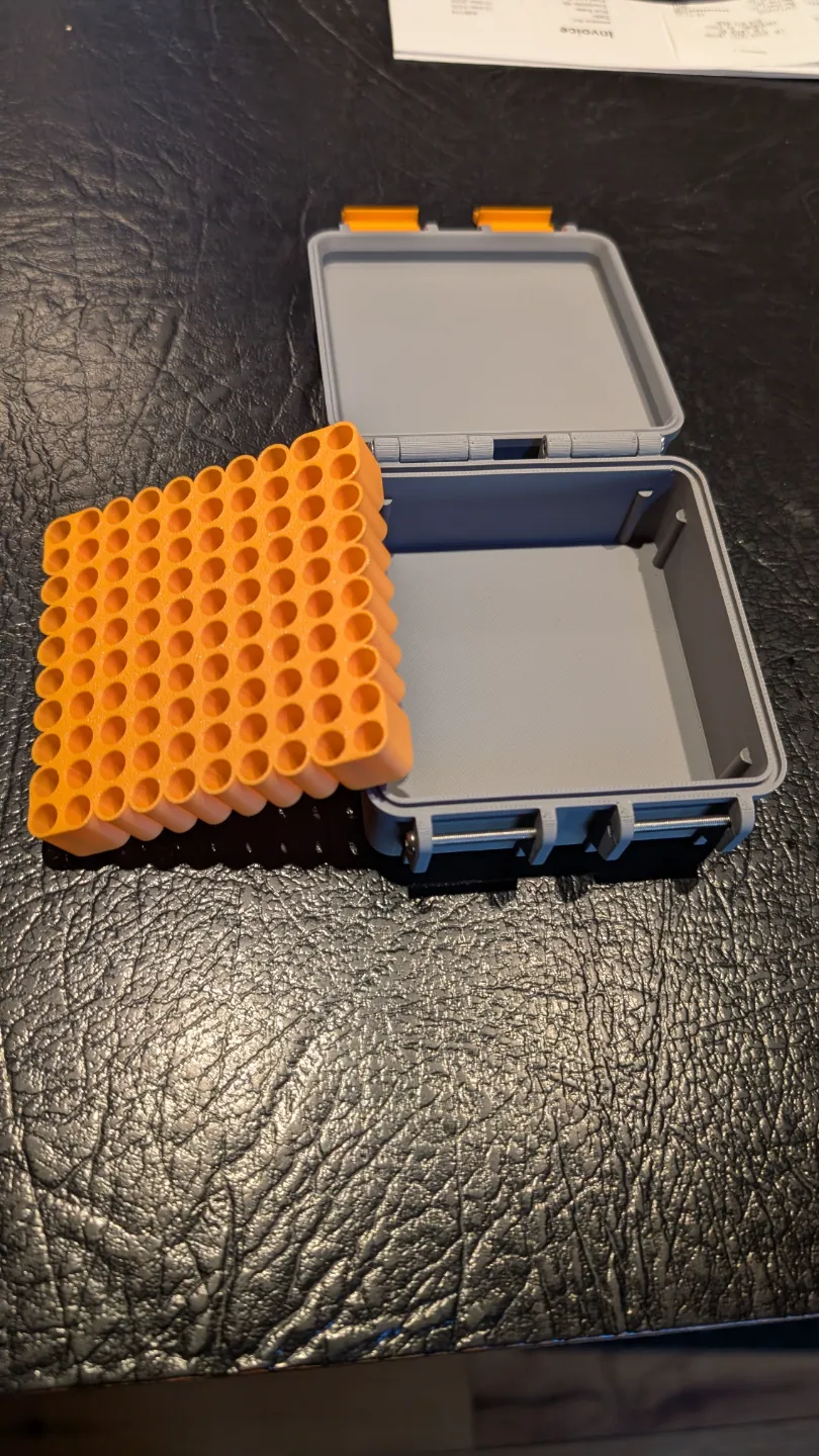 17HMR 100rnd Ammo Box with Tray by Squatch MakerWorld: Download Free 3D ...