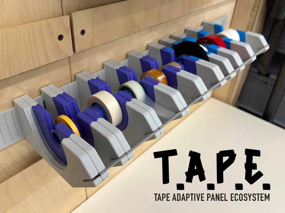 T.A.P.E. - Tape Adaptive Panel Ecosystem - Free 3D Print Model - MakerWorld