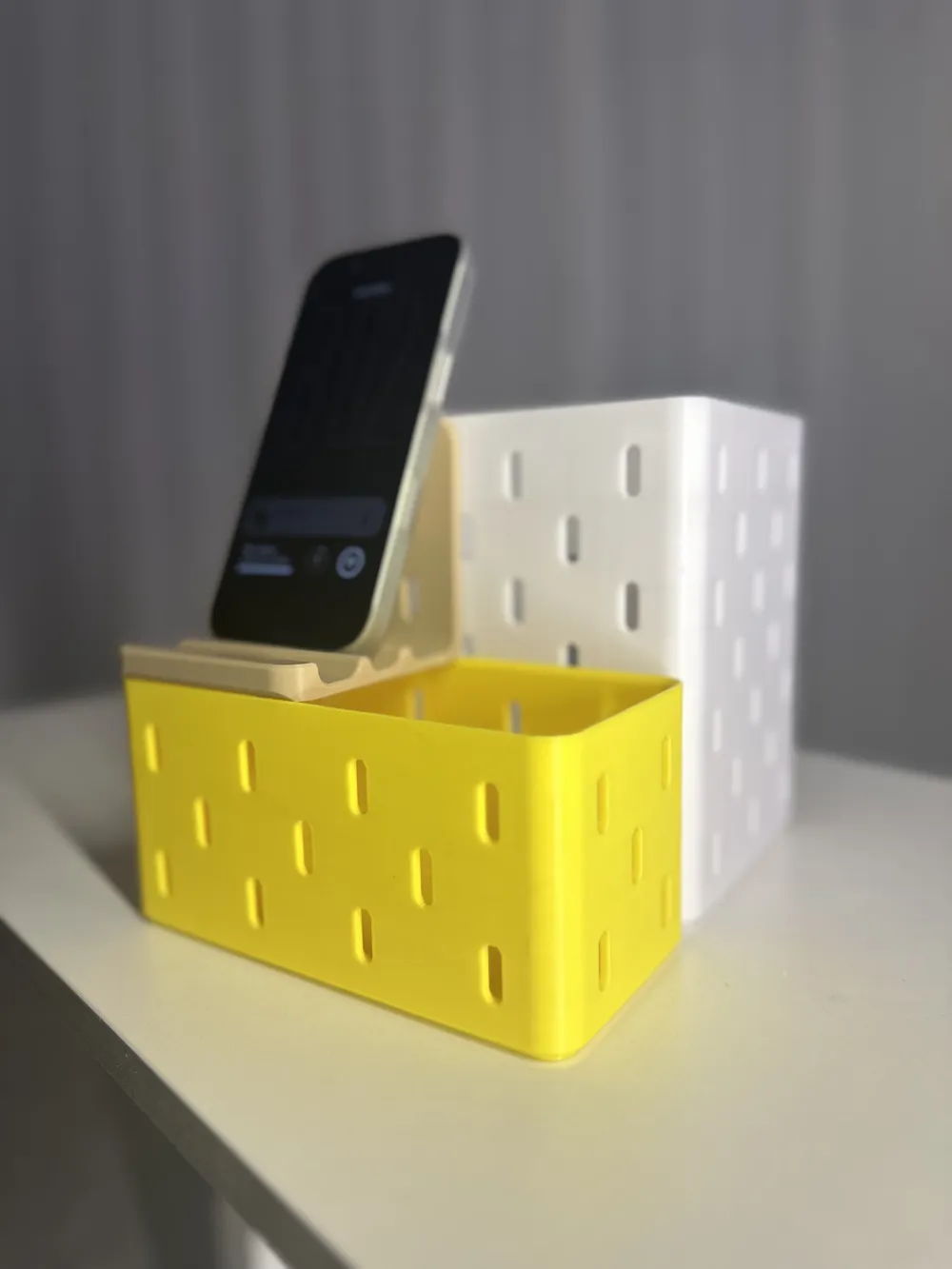 IKEA SKADIS Caja organizadora estilo tablero perforado (Máx 16 cm ...