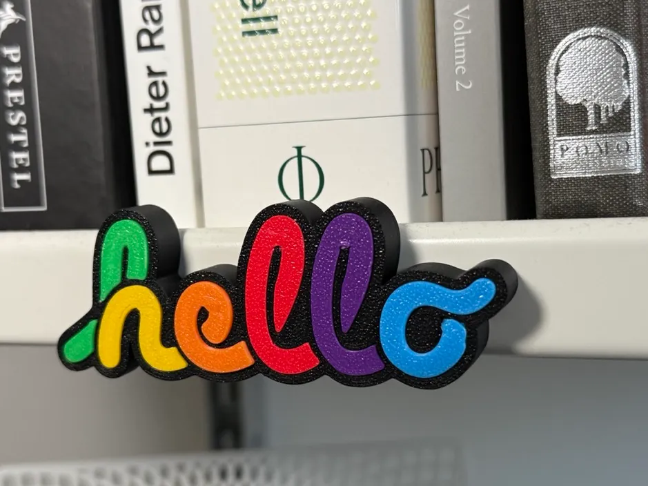 Hallo Magnet – Kostenloses 3D-Druckmodell – MakerWorld