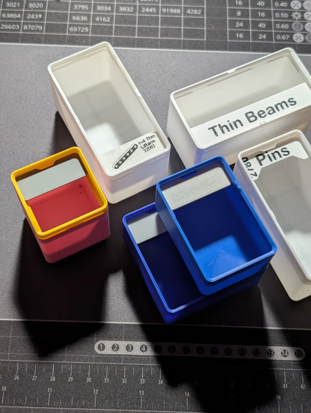 Gridfinity with interchangeable Flex-Labels by Andy MakerWorld: Download Free 3D Models