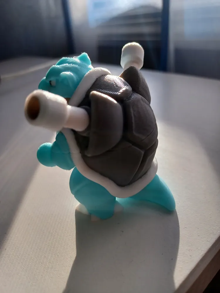 Multicolor blastoise 4 colors Pokémon Remixed by Lucky boi - MakerWorld