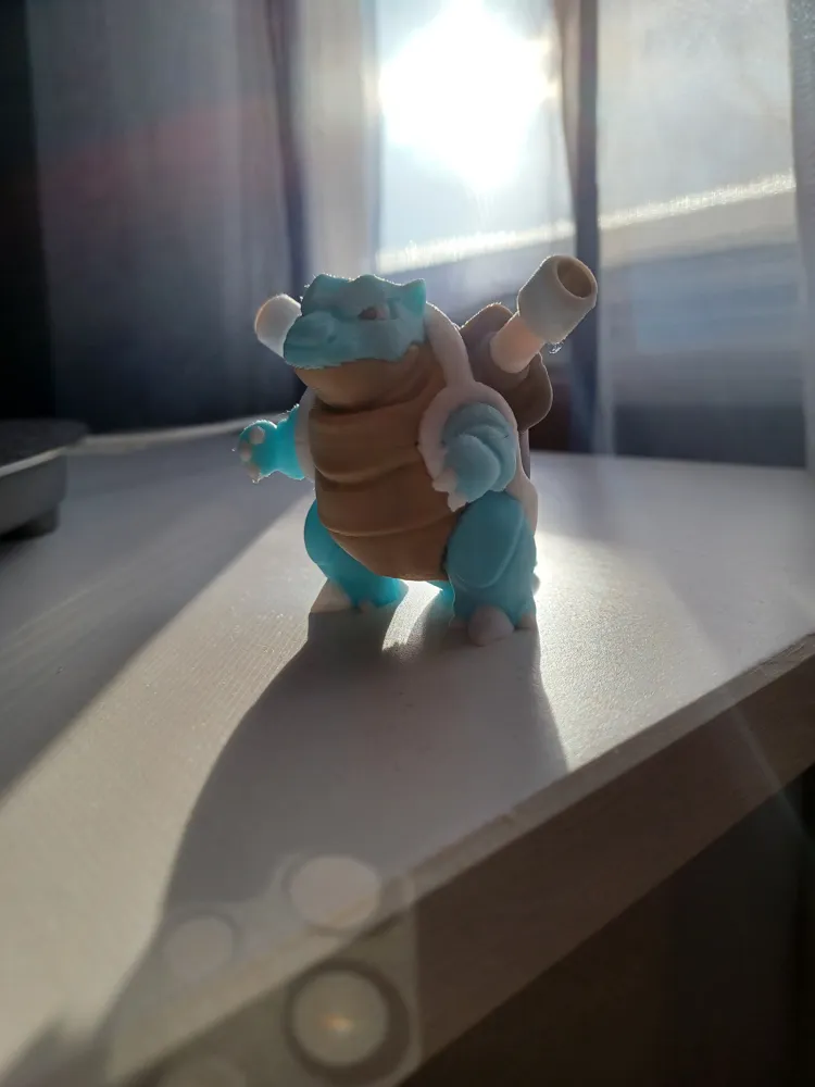 Multicolor blastoise 4 colors Pokémon Remixed by Lucky boi - MakerWorld