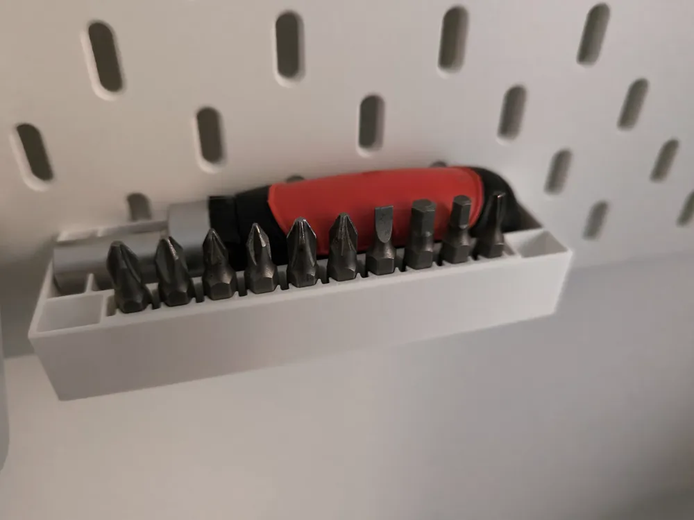 Powerfix Screwdriver IKEA Skadis mount by Hansz792 - MakerWorld
