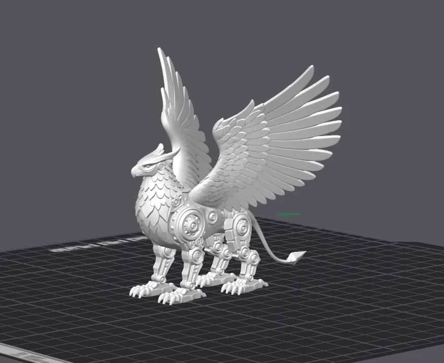 Mecha Griffin - Free 3D Print Model - MakerWorld