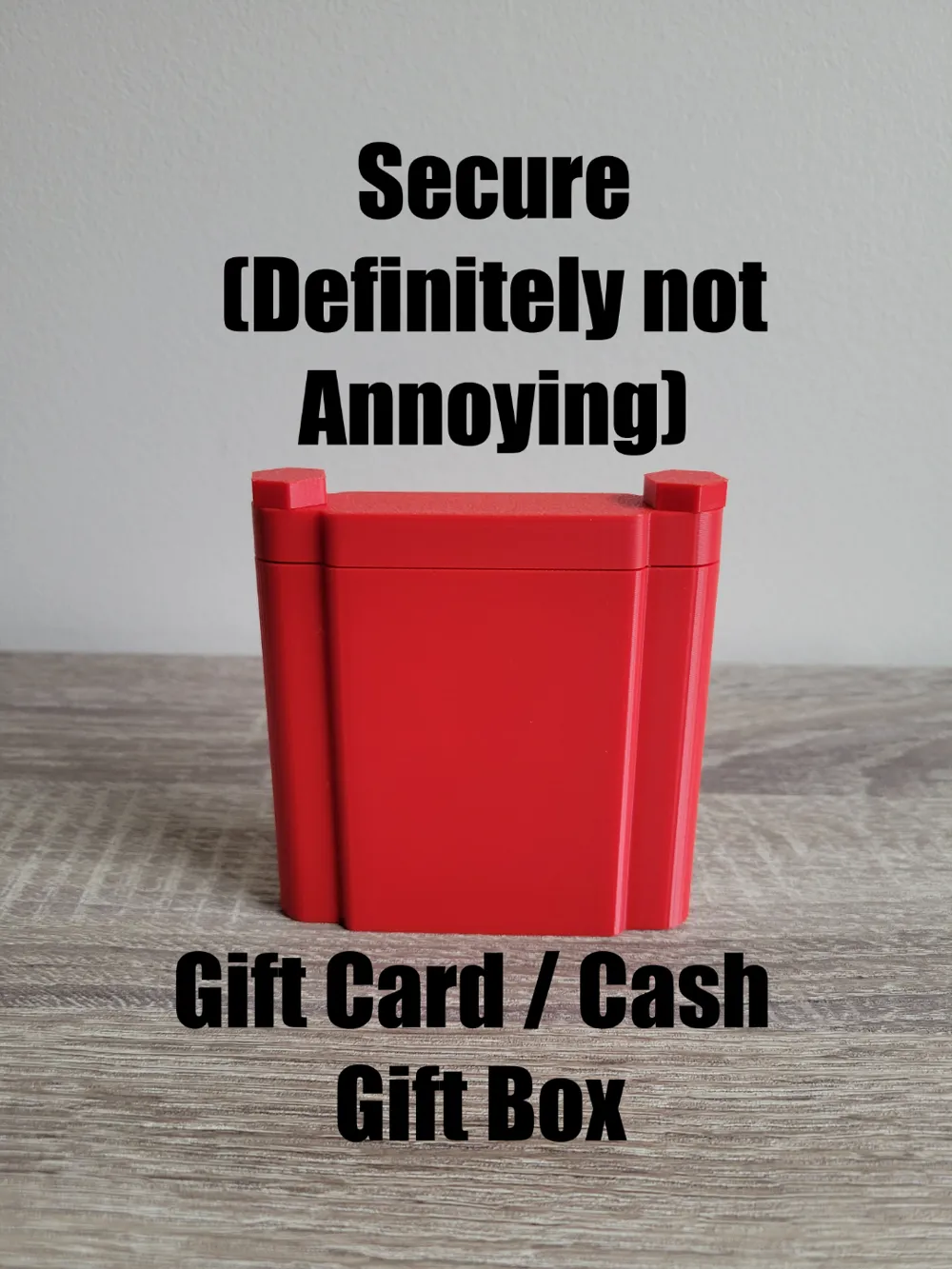 Secure (Not Annoying..) Gift Card or Cash Gift Box by Monchy_Bois ...