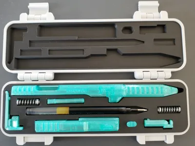 Glock Pen Collection Makerworld Download Free 3d Models
