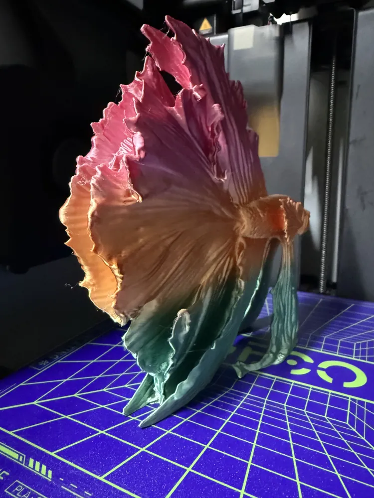 Betta Fish (Betta) Sculpture by Hammelwade MakerWorld: Download Free 3D ...