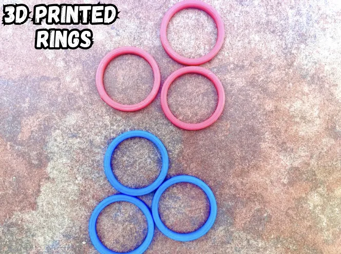 Desktop Ring Toss Arcade Game - 2 Player by ICarryDesigns MakerWorld: Download Free 3D Models