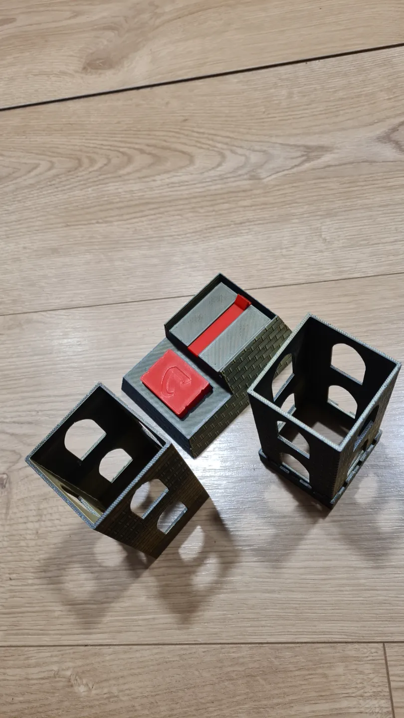 Carcassonne Tower Tile Dispenser Remixed by Buczuuu - MakerWorld