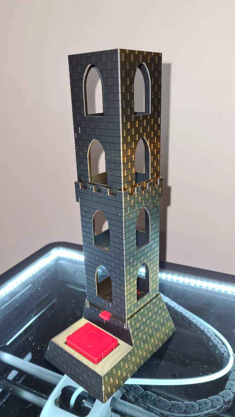 Carcassonne Tower Tile Dispenser Remixed by Buczuuu - MakerWorld