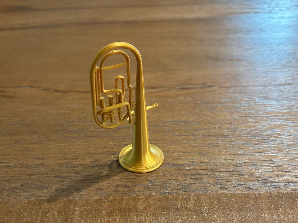 Small Tenor Horn Model - Free 3D Print Model - MakerWorld