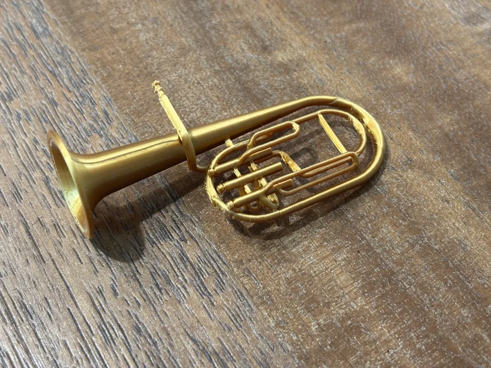 Small Tenor Horn Model - Free 3D Print Model - MakerWorld