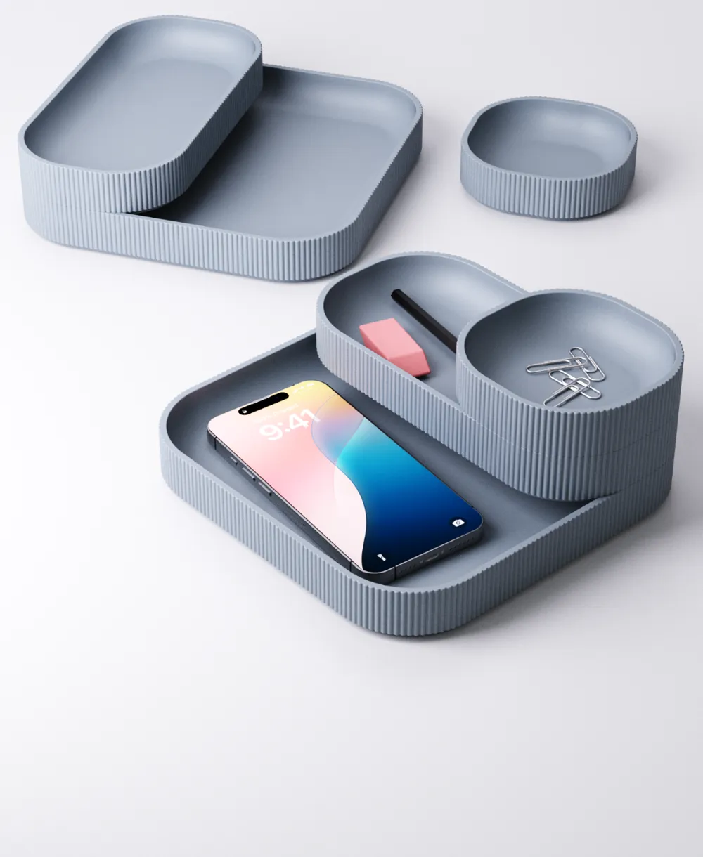Stackable Desk Tray by StudioLoup MakerWorld: Download Free 3D Models