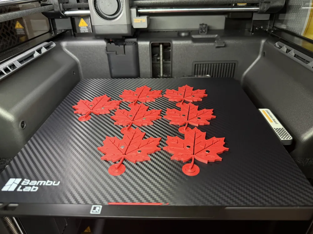Autumn leaf magnets - Free 3D Print Model - MakerWorld
