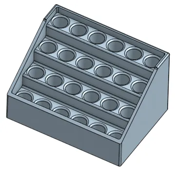 Acrylic Marker Holder (24 Markers) by IKnowImLost - MakerWorld