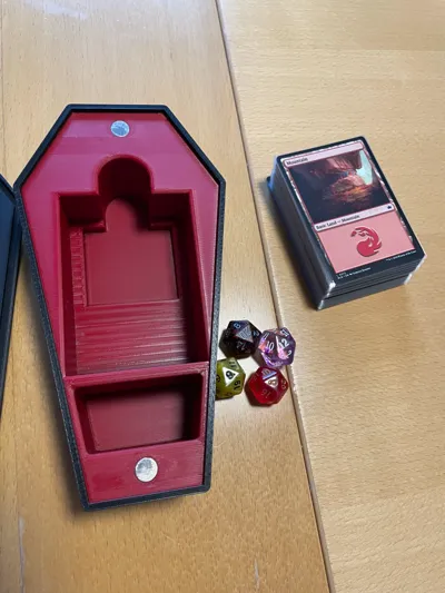 MtG Coffin Deck Box by kay.erik.henriksen MakerWorld: Download Free 3D ...