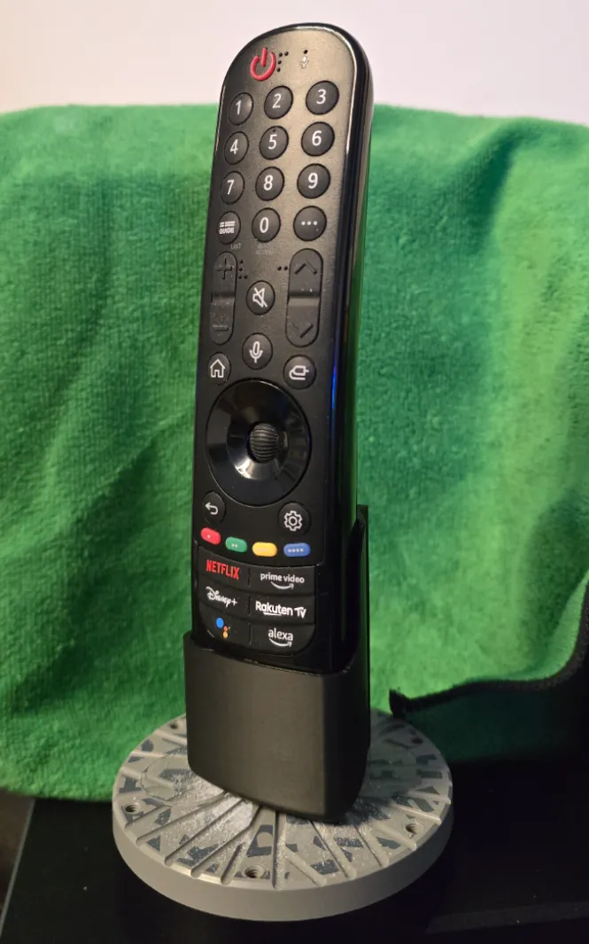 LG C1-C4 Remote Holder Remixed by ARO3D MakerWorld: Download Free 3D Models