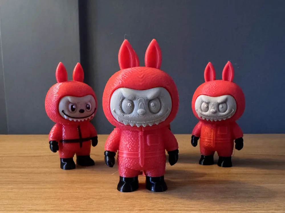 Labubus x Squid Game Guard by SM3Y MakerWorld: Download Free 3D Models